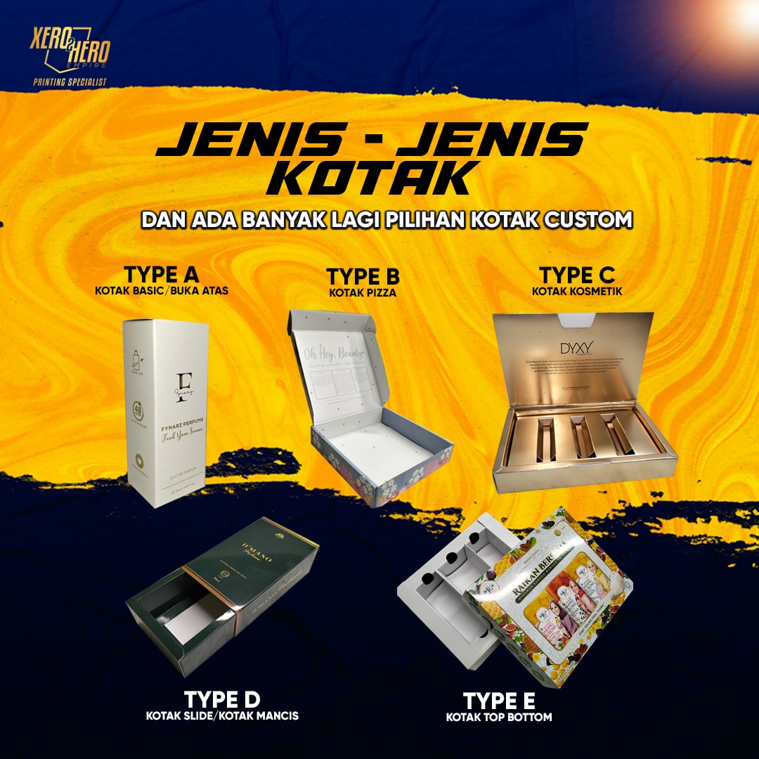 Kotak Packaging – Kilang Printing